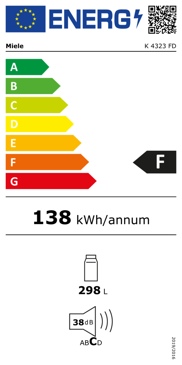 Miele K 4323 FD Koelkast - Hildam
