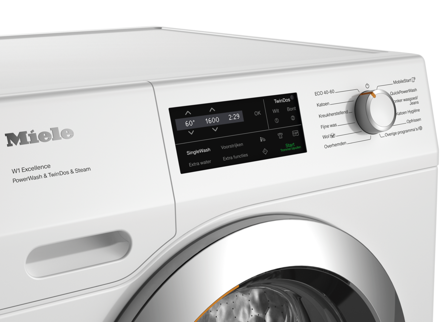 Miele Wej 895 Wps Pwash Tdos Steam W1 Wasmachine Voorlader Hildam